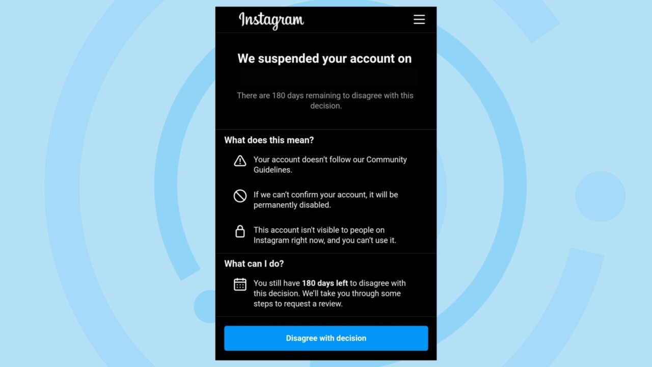 What to Do If Your Instagram Account Is Suspended?
