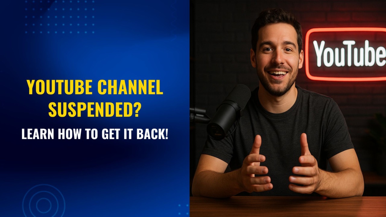 What to Do When Your YouTube Channel Is Suspended